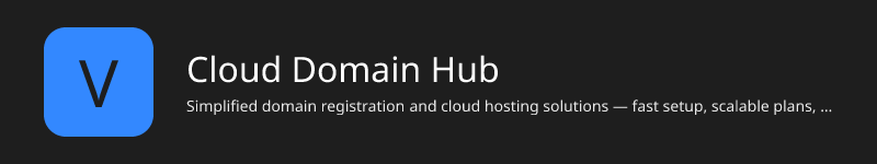 Cloud Domain Hub